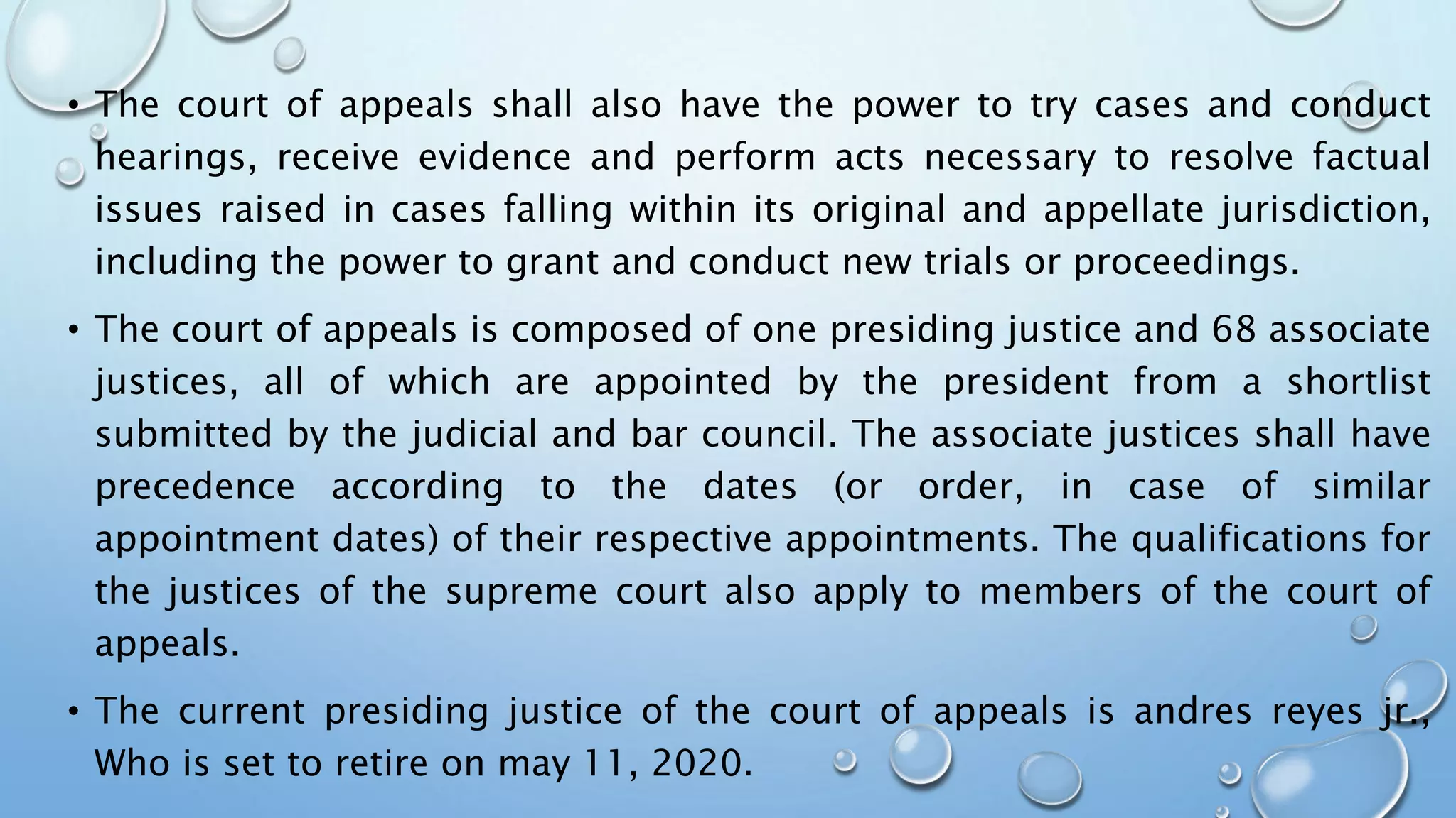 THE JUDICIAL BRANCH OF THE PHILIPPINE GOVERNMENT | PPTX