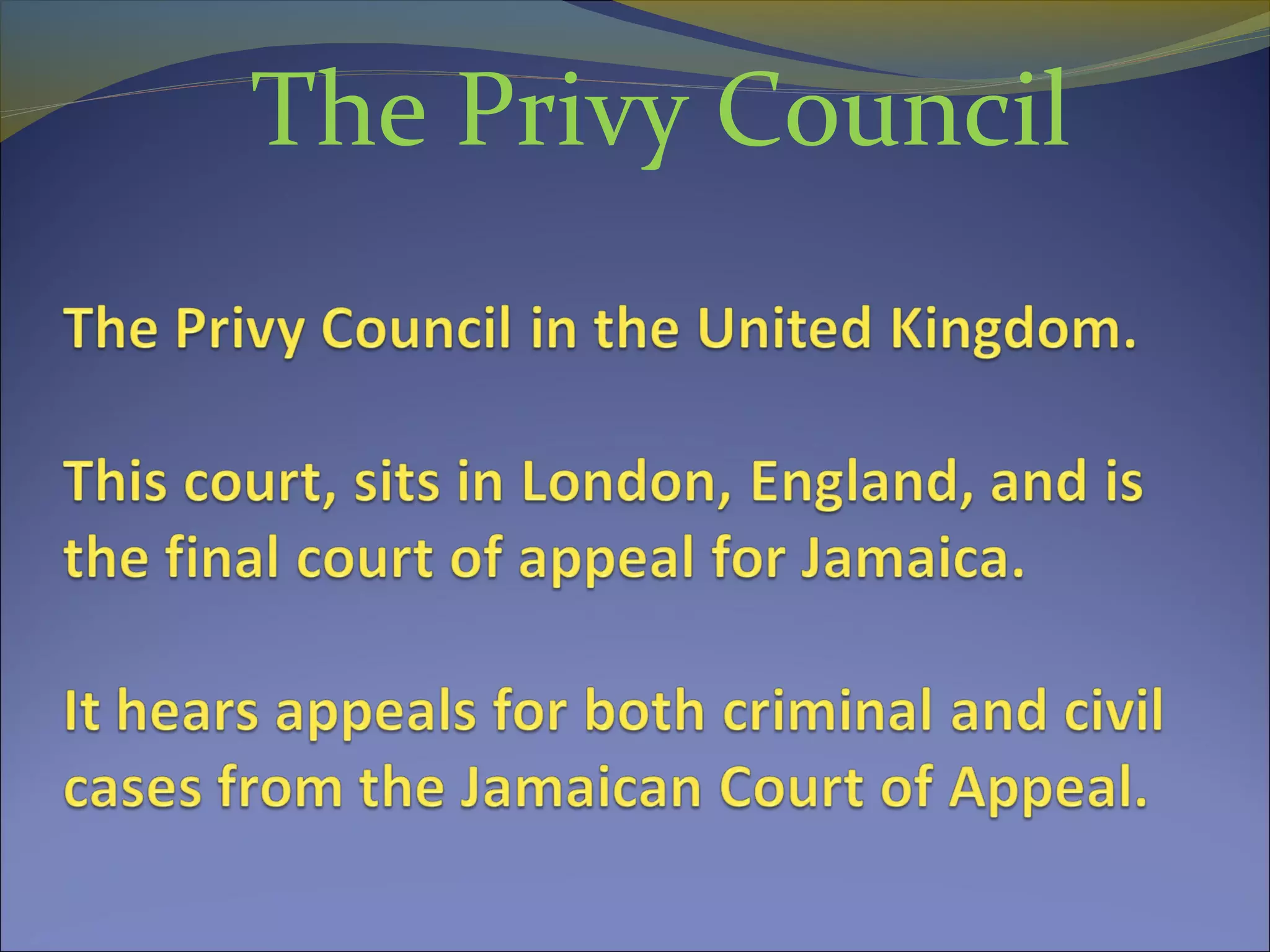 The judicial system | PPT