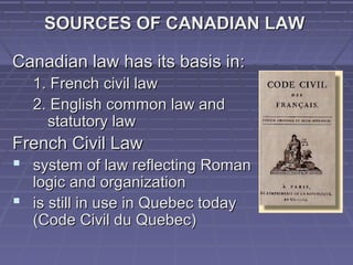 Canada's Judicial System Intro | PPT