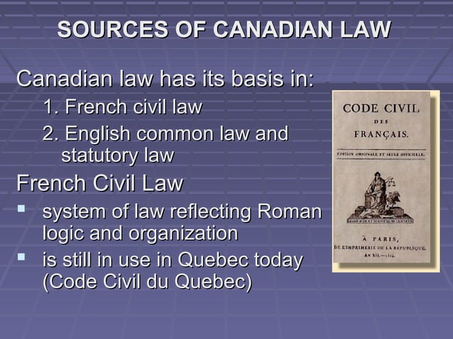 Canada's Judicial System Intro | PPT