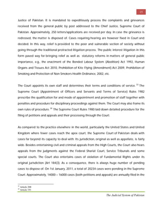 The judicial system of Pakistan | PDF