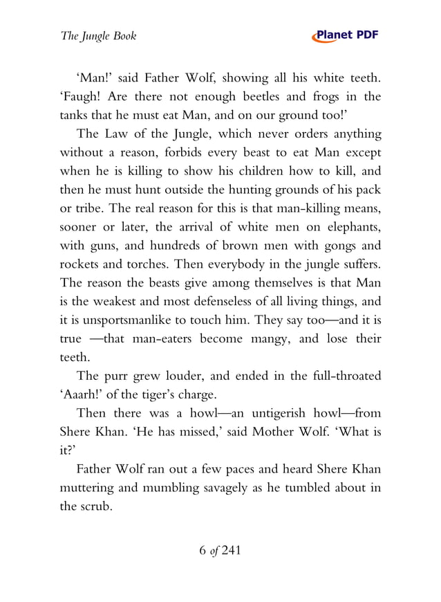 The Jungle Book | PDF