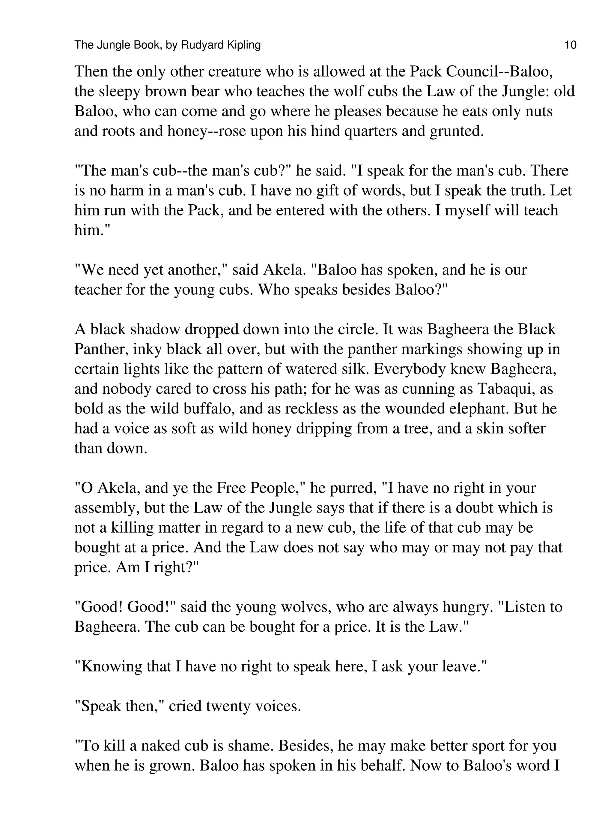 The jungle book | PDF