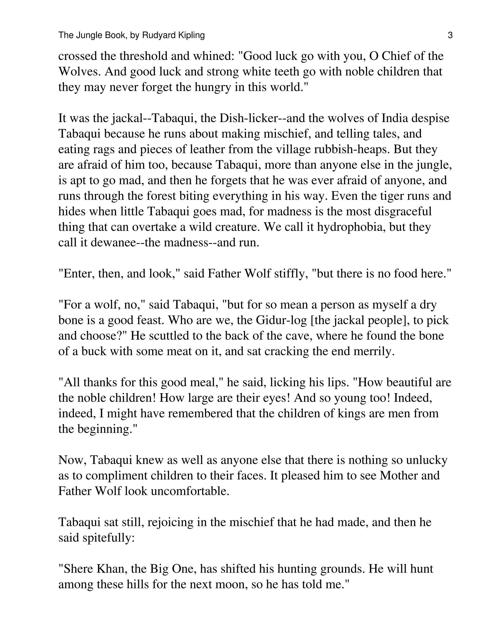 The jungle book | PDF