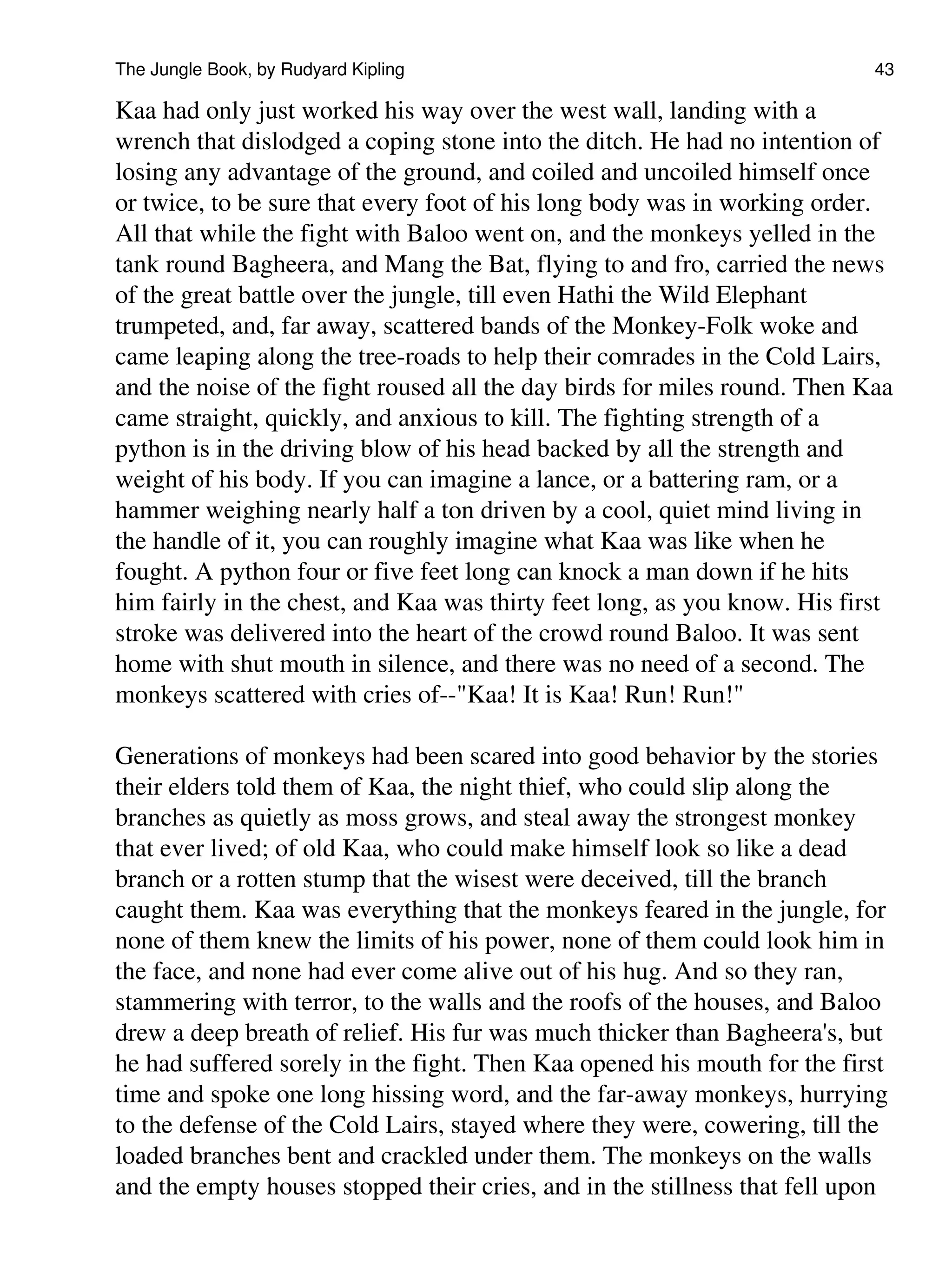 The jungle book | PDF