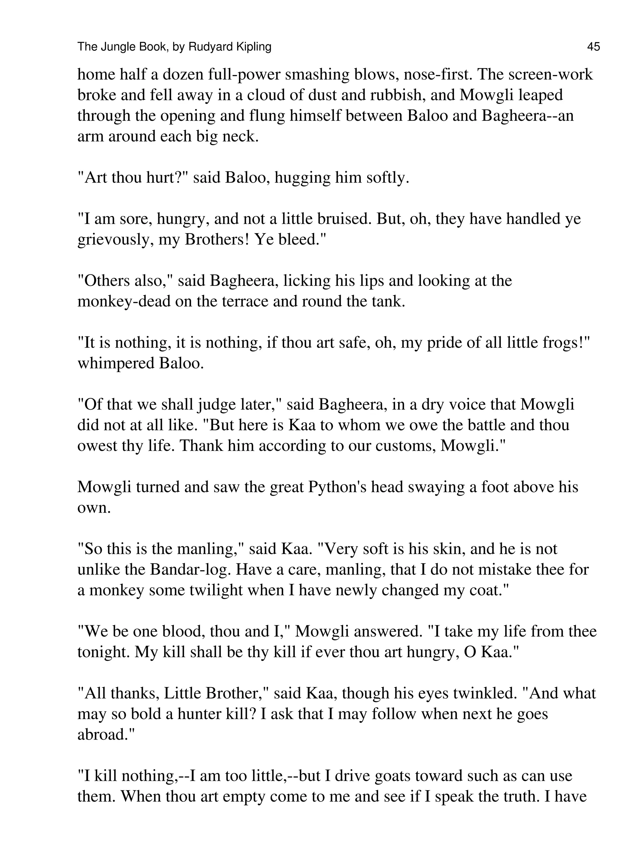 The jungle book | PDF