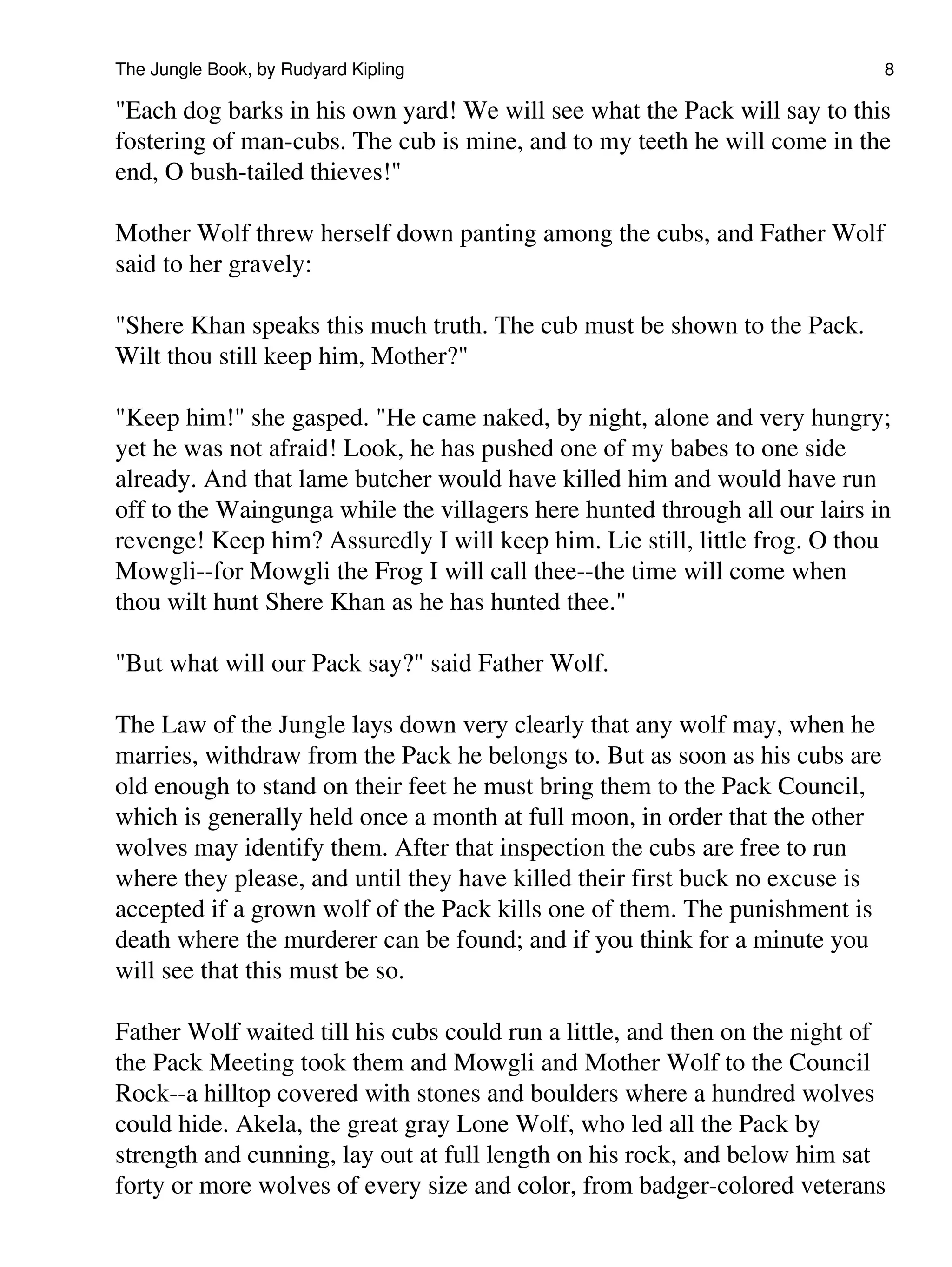 The jungle book | PDF