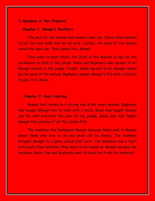 The jungle book module | PDF | Zoos & Aquariums | Attractions