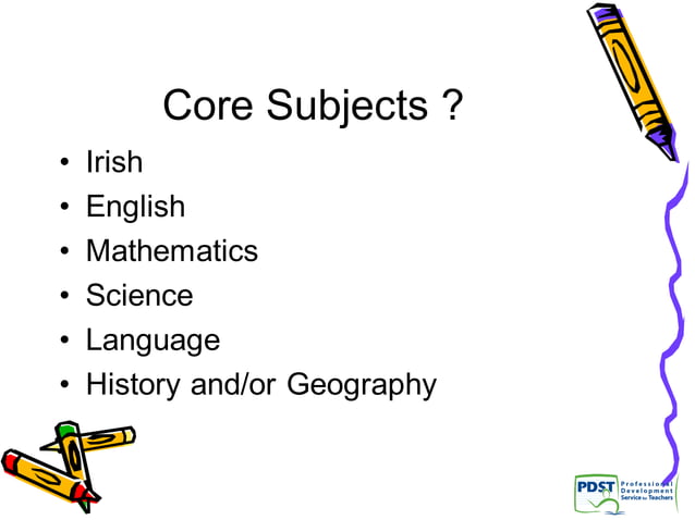The junior certificate curriculum | PPT