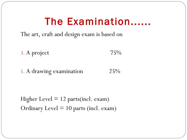 The junior cert project | PPT