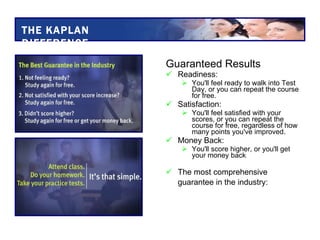 The Kaplan Difference | PPT