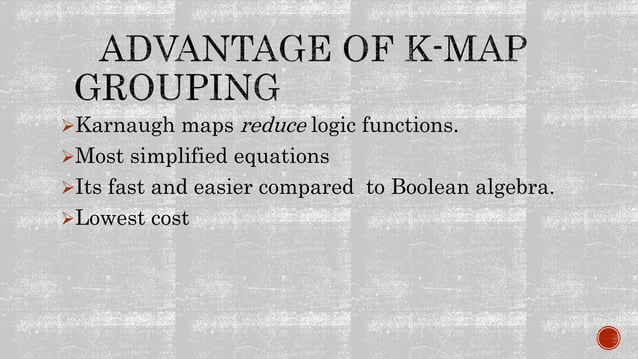 The Karnaugh Map | PPTX | Programming Languages | Computing