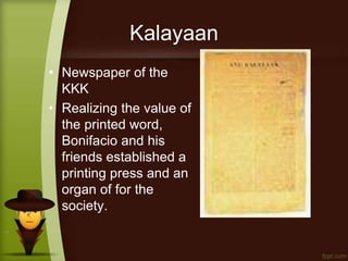The katipunan | PPTX