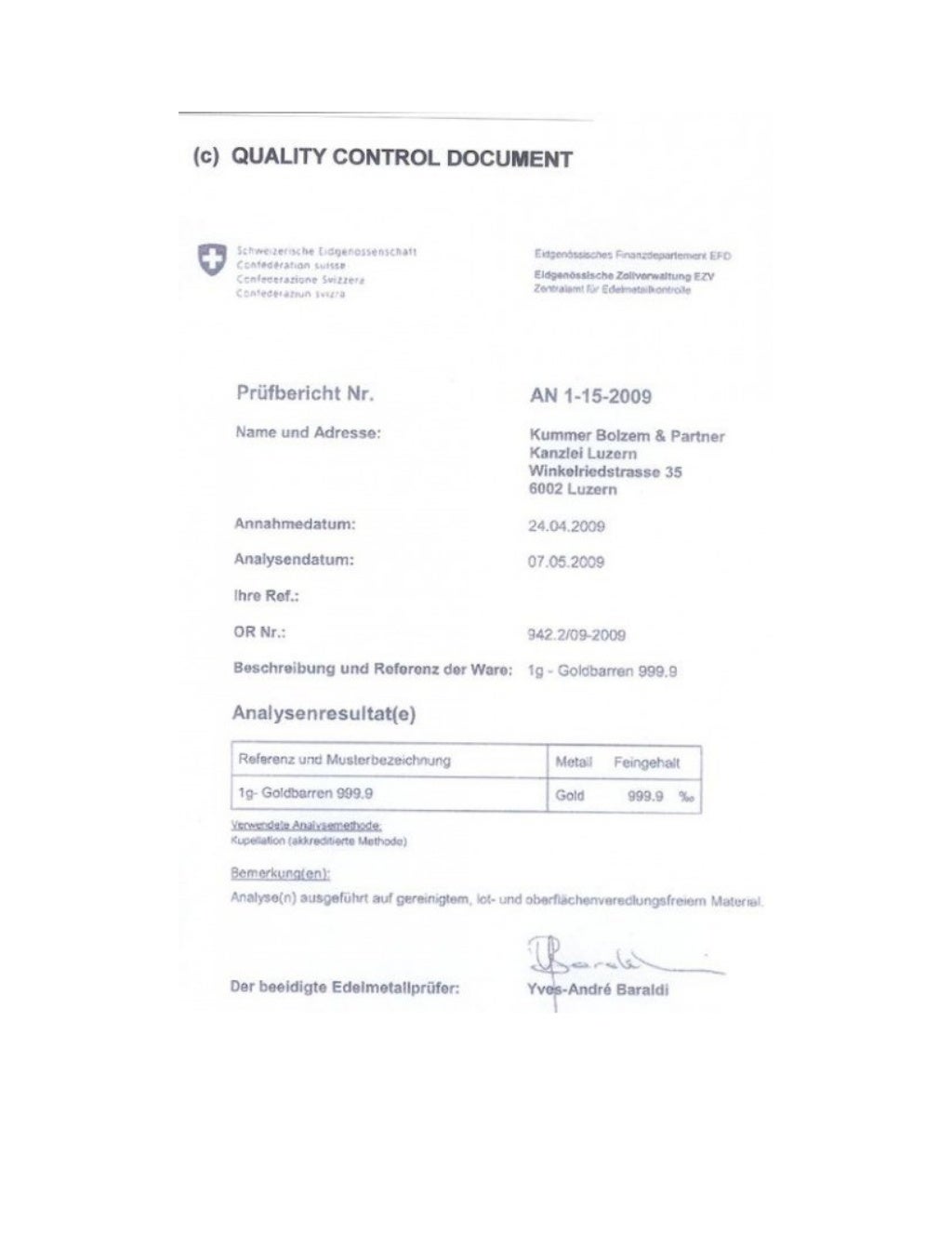 The KB Group Certifications