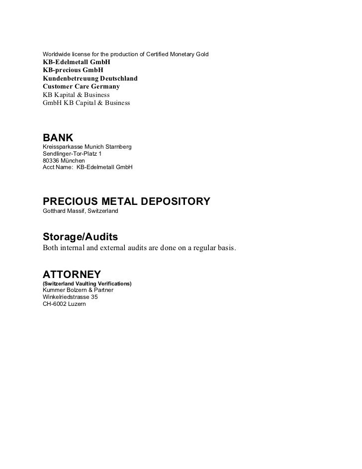 The KB Group Certifications