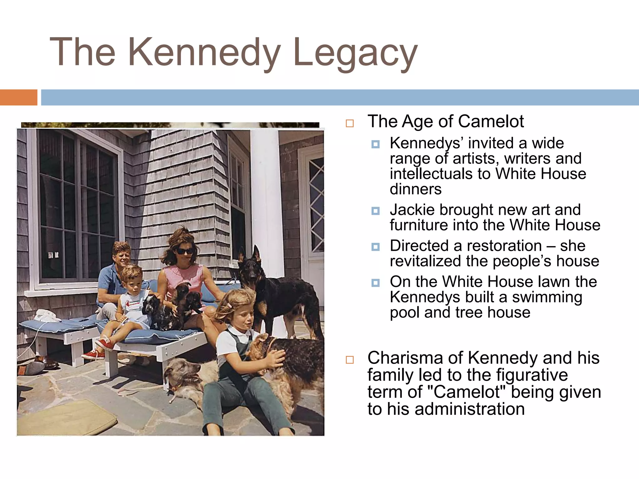 The Kennedy Administration | PPTX | History | Genres