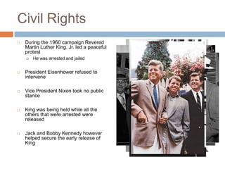 The Kennedy Administration | PPTX | History | Genres