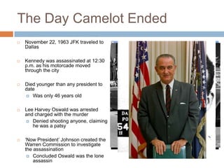 The Kennedy Administration | PPTX | History | Genres