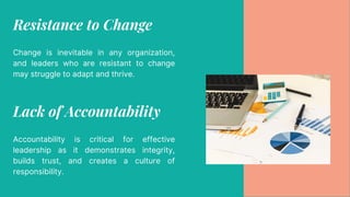 A Look at the Key Causes of Leadership Failures | Alan Cedrick | PPT