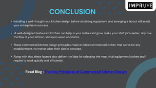 The Key Principles of Commercial Kitchen Design.pptx | Cooking | Food ...