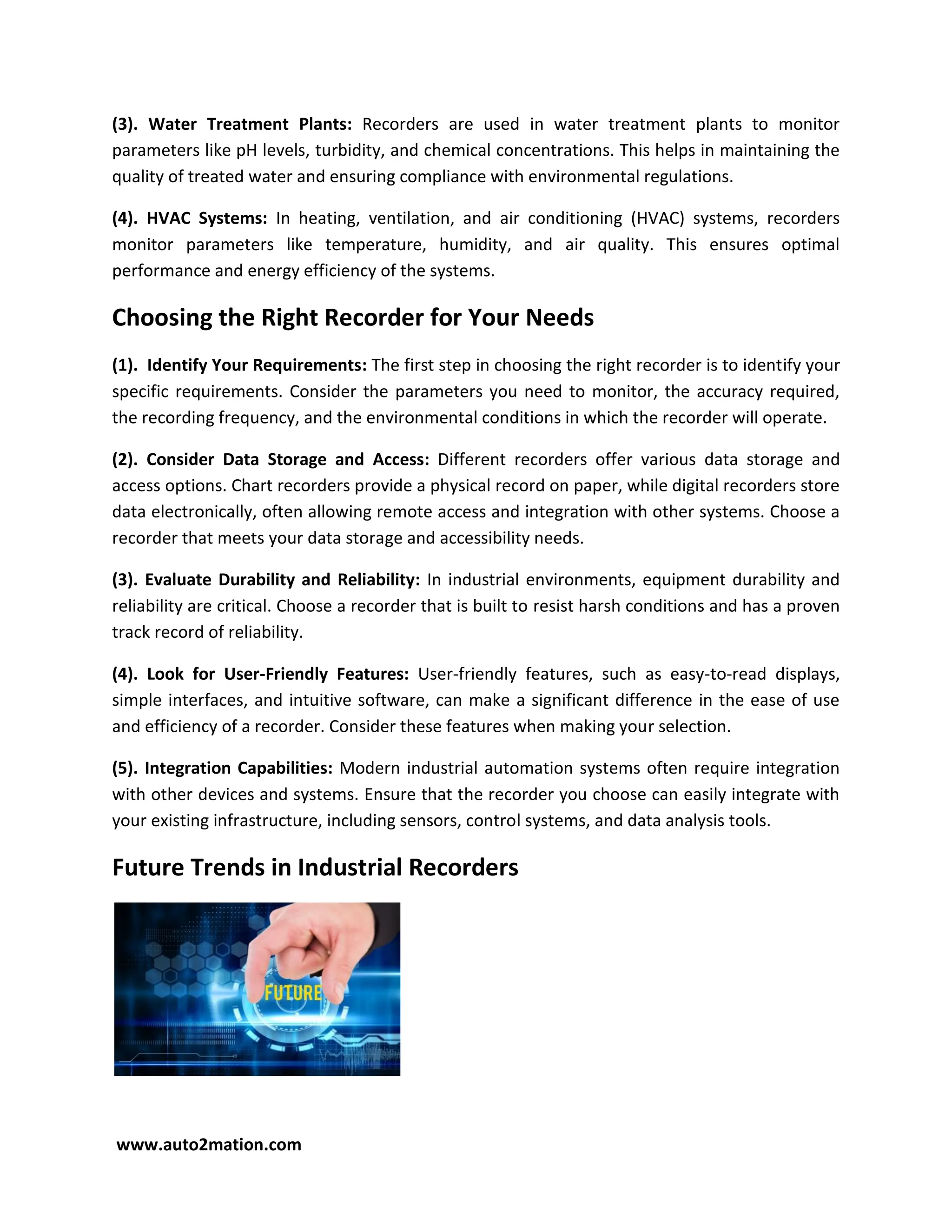 The Key Role of Recorders in Industrial Automation.pdf