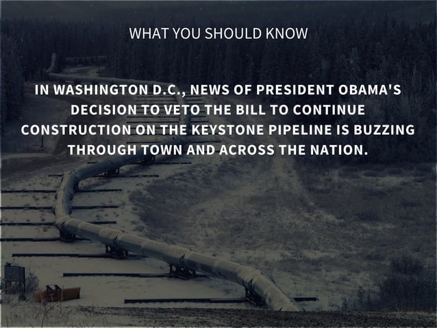 The Keystone XL Pipeline: What You Should Know | PPT