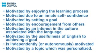 The keys to successful language teaching and | PPT
