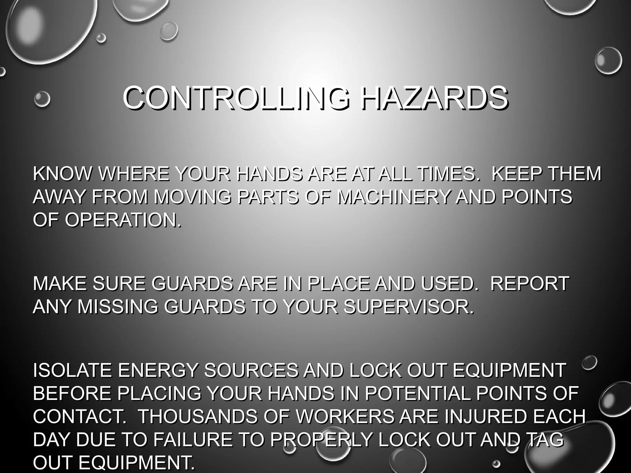 The key to hand injury prevention | PPT
