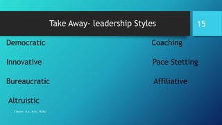 The key to successful leadership | PPT