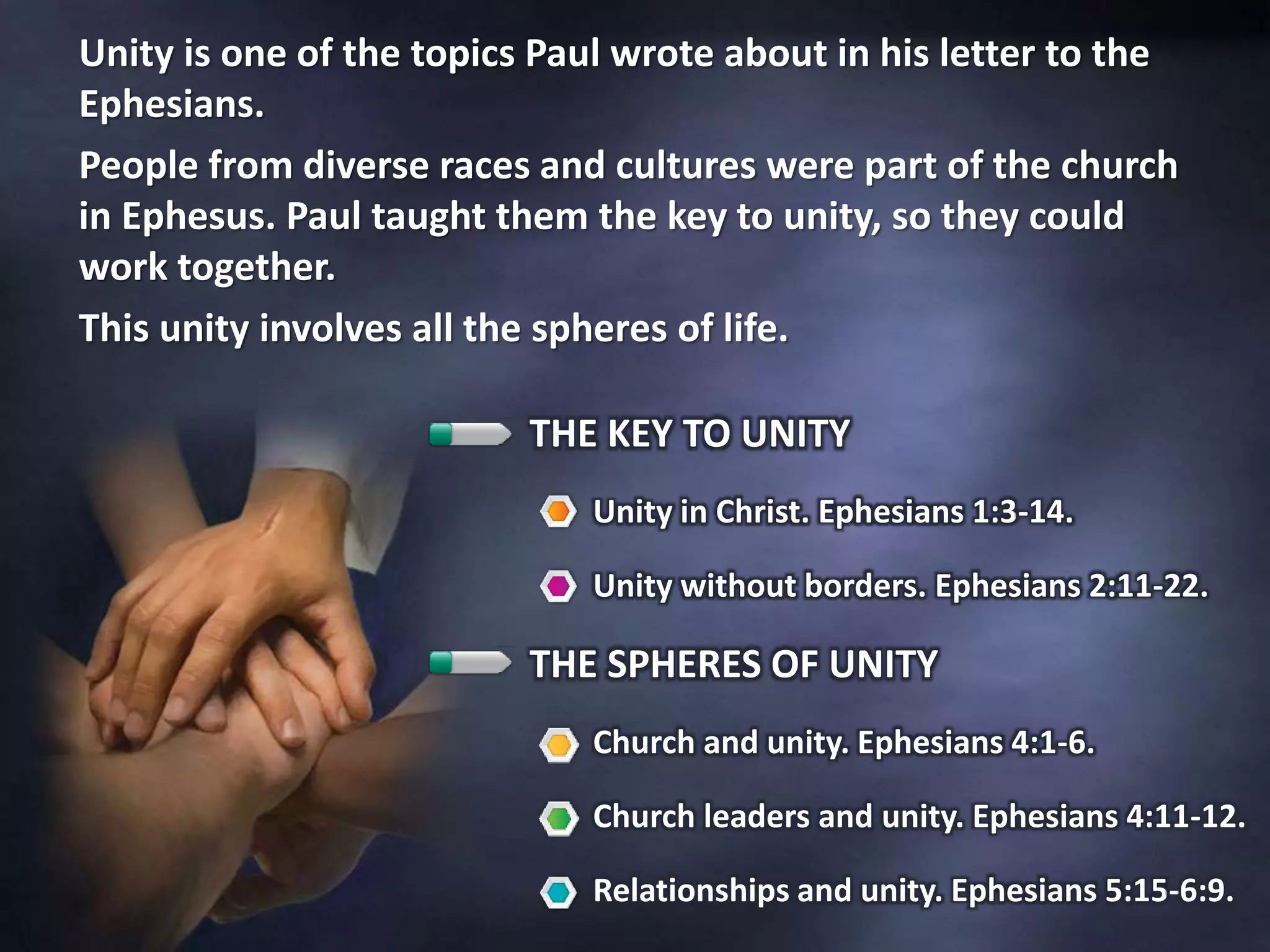 The key to unity | PPTX