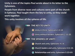The key to unity | PPTX