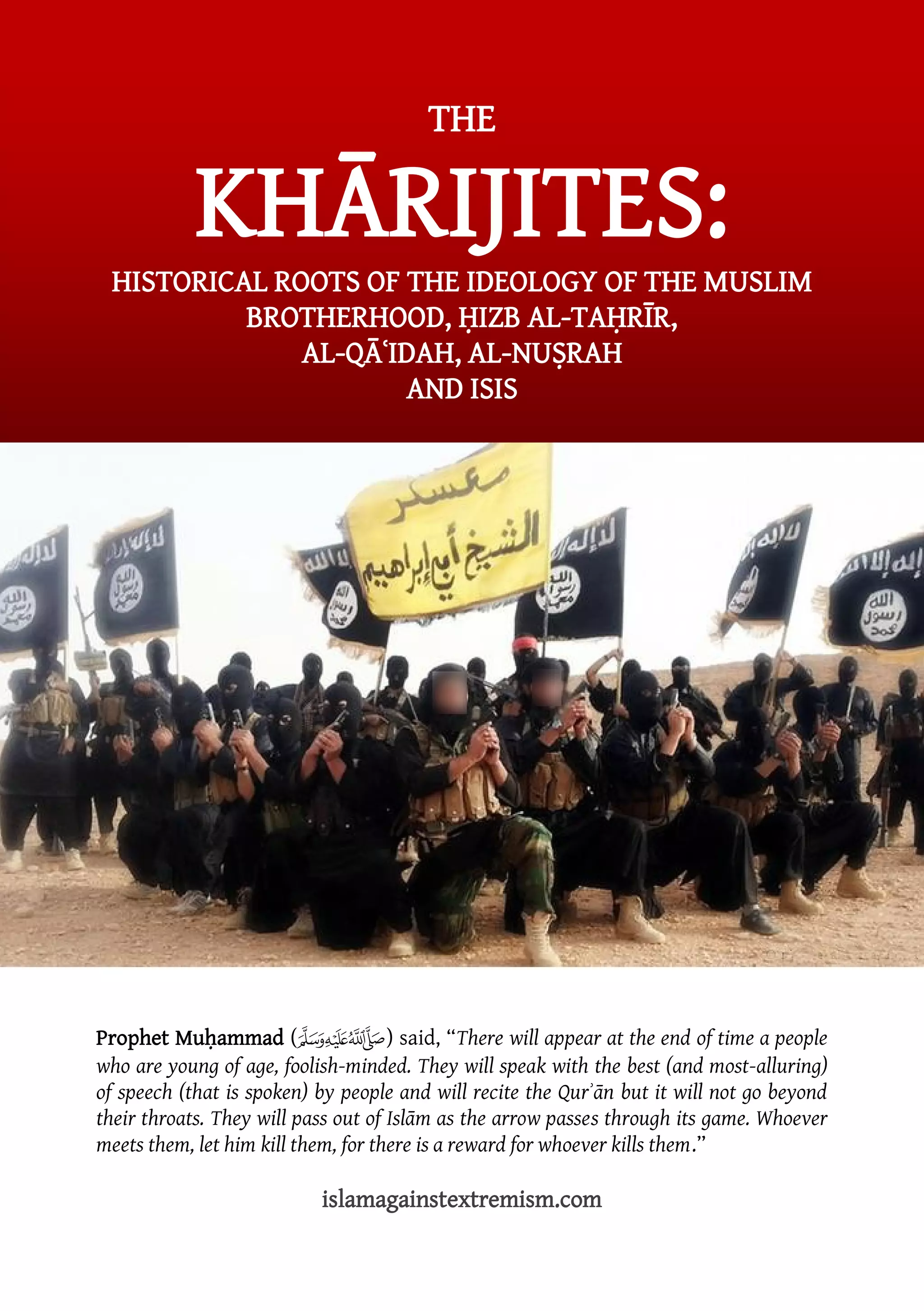 The Kharijites : Historical Roots of the Ideology of the Muslim ...