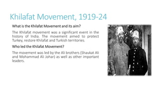 The Khilafat Movement | PPTX