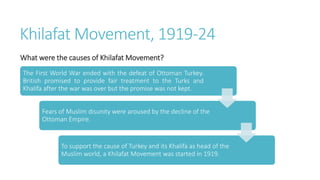 The Khilafat Movement | PPTX