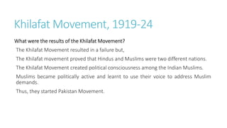 The Khilafat Movement | PPTX