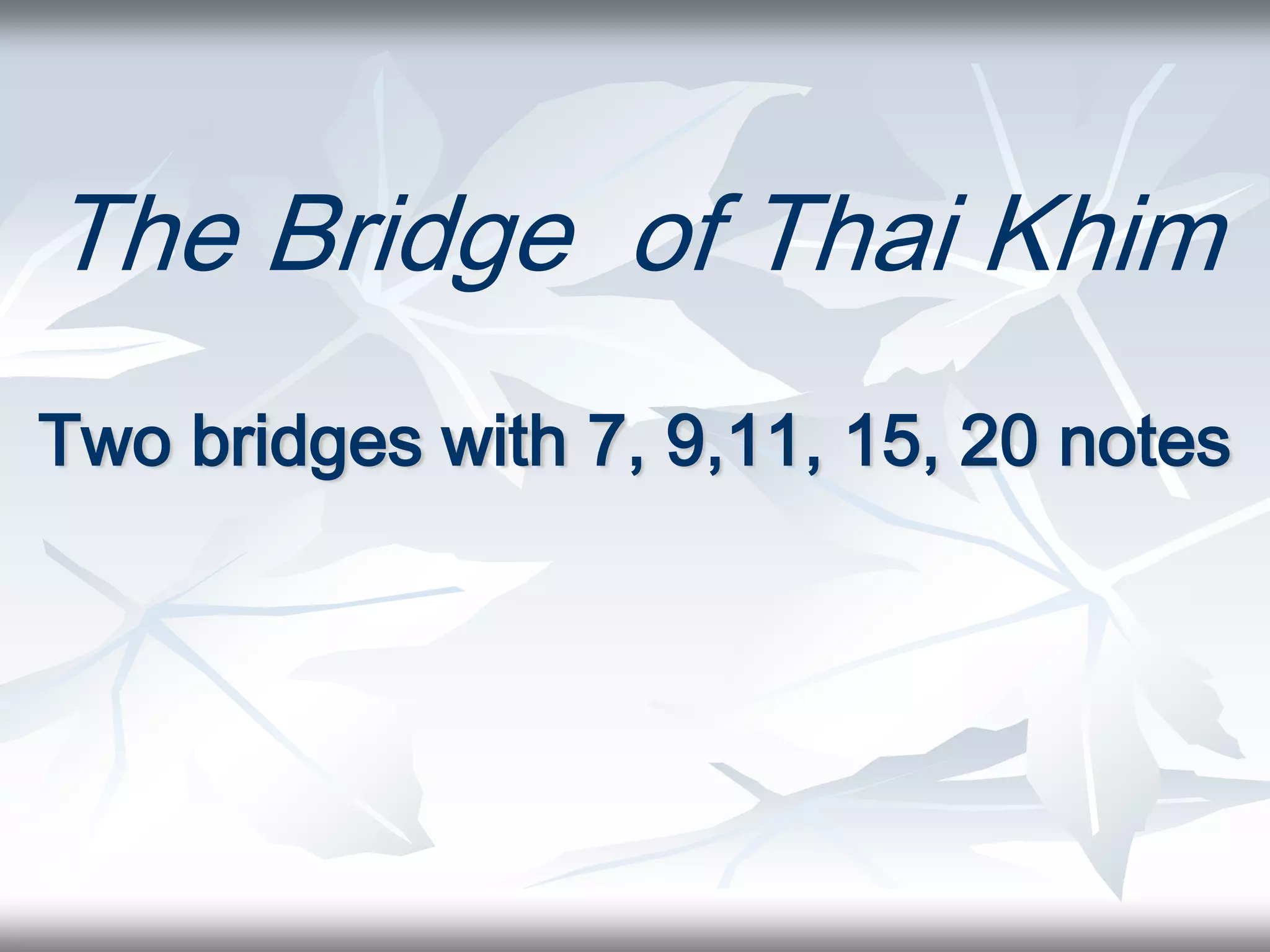 The Khim in Thai Culture | PPT