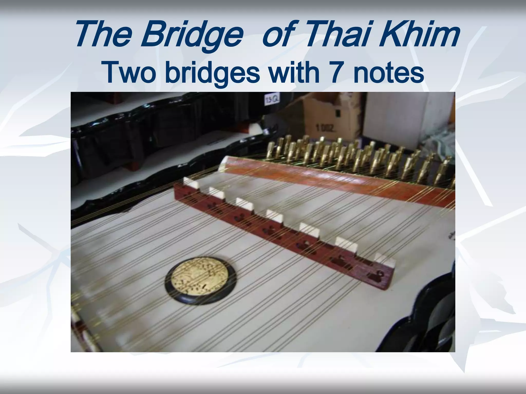 The Khim in Thai Culture | PPT