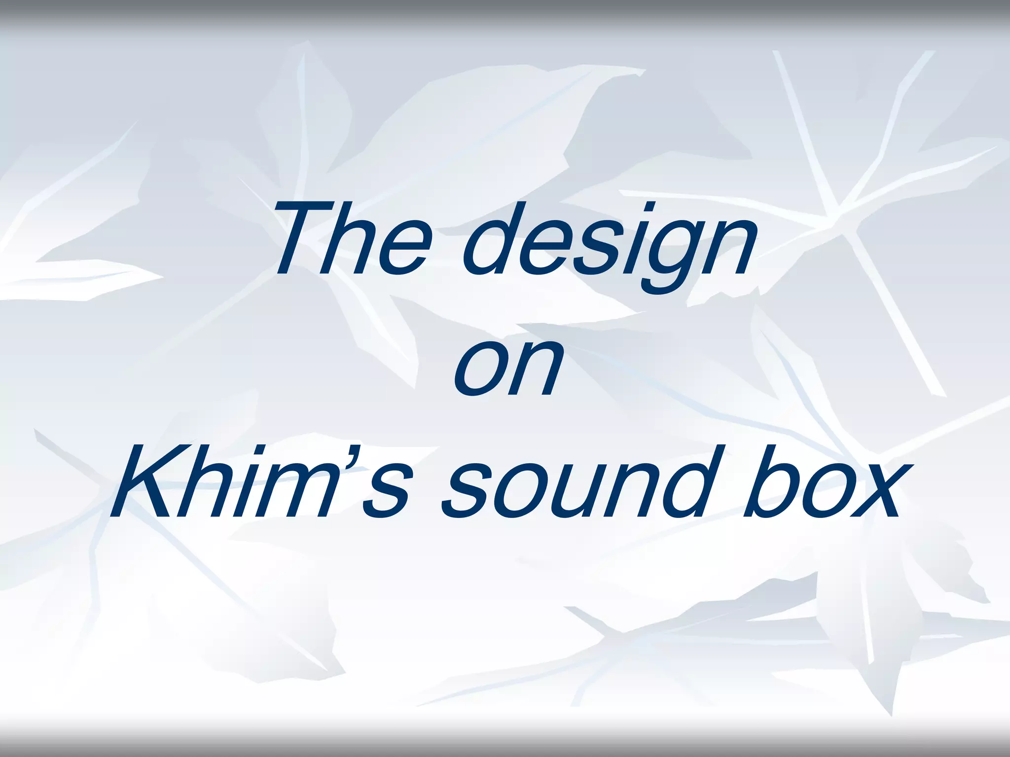 The Khim in Thai Culture | PPT