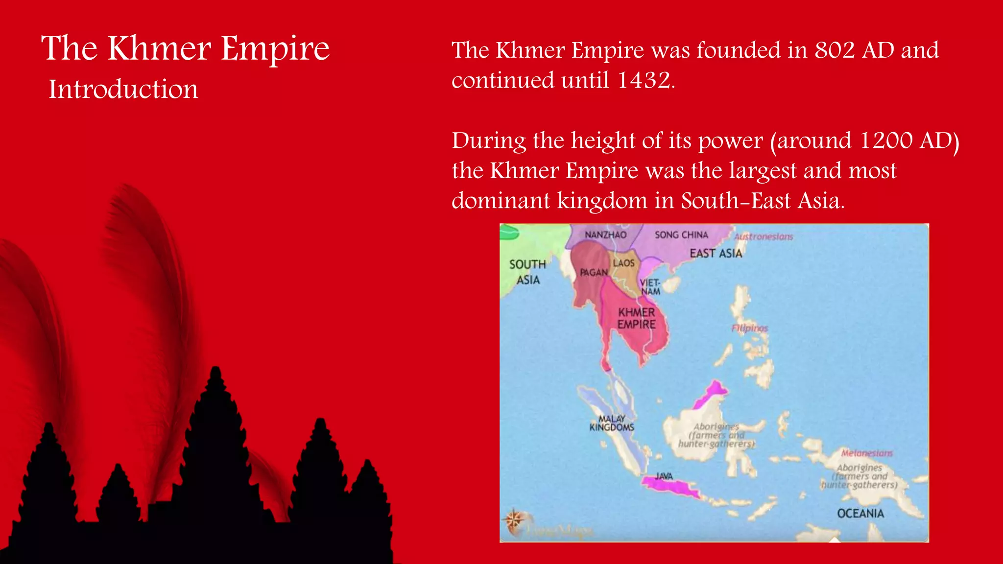 The Khmer Empire: Introduction | PPTX