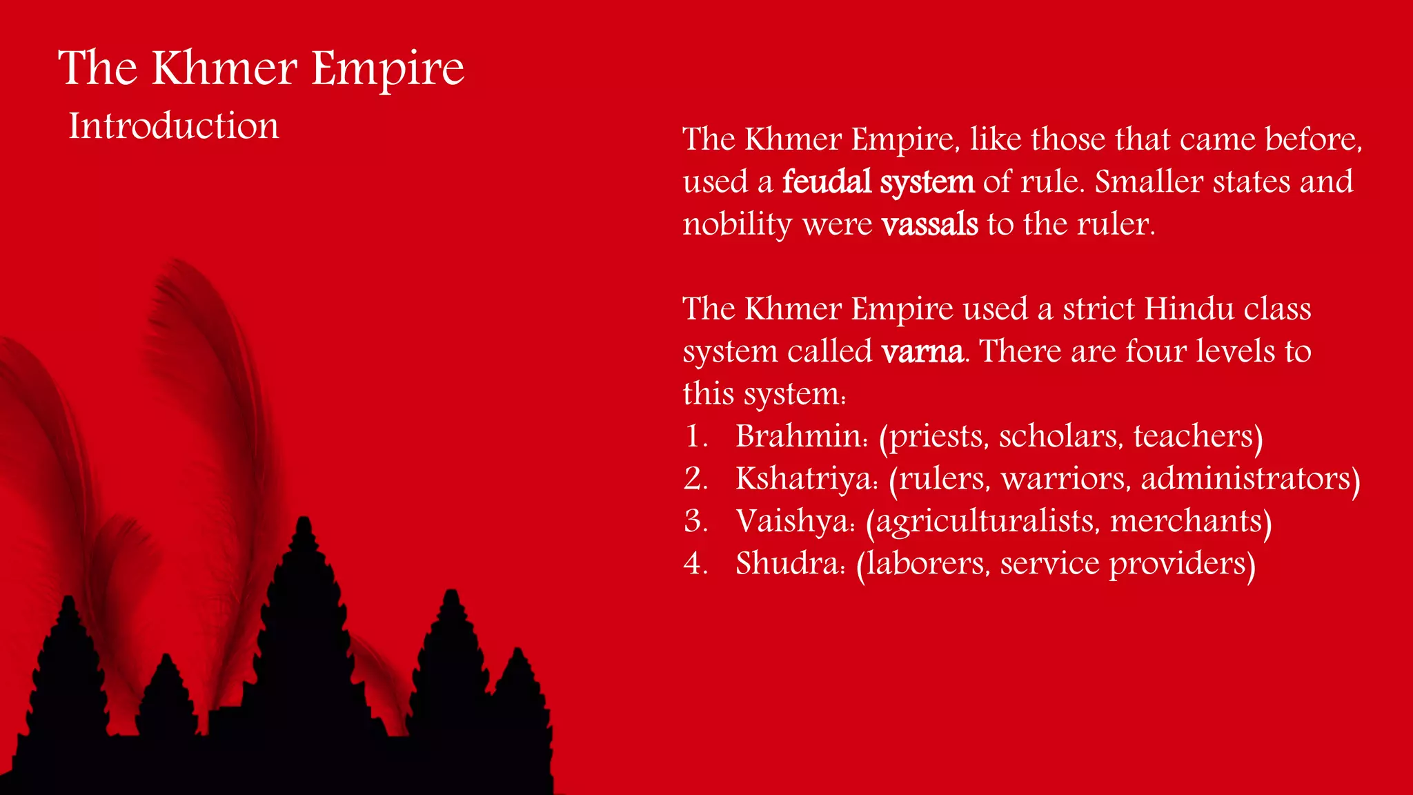 The Khmer Empire: Introduction | PPTX
