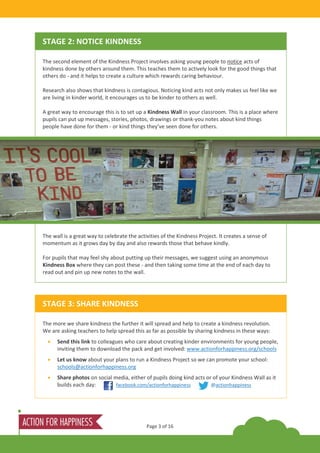 The Kindness Project for Schools | PDF