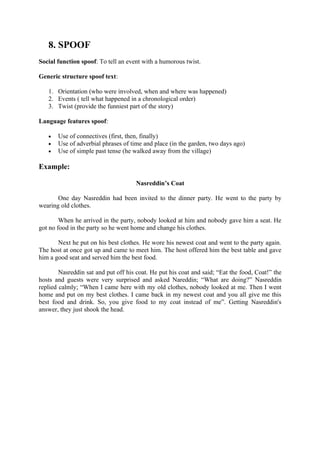 The kinds of text | PDF