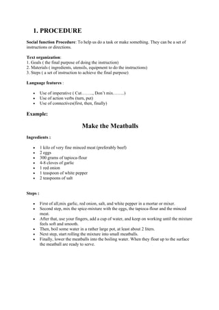 The kinds of text | PDF