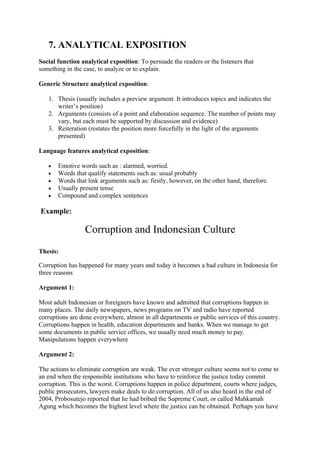 The kinds of text | PDF