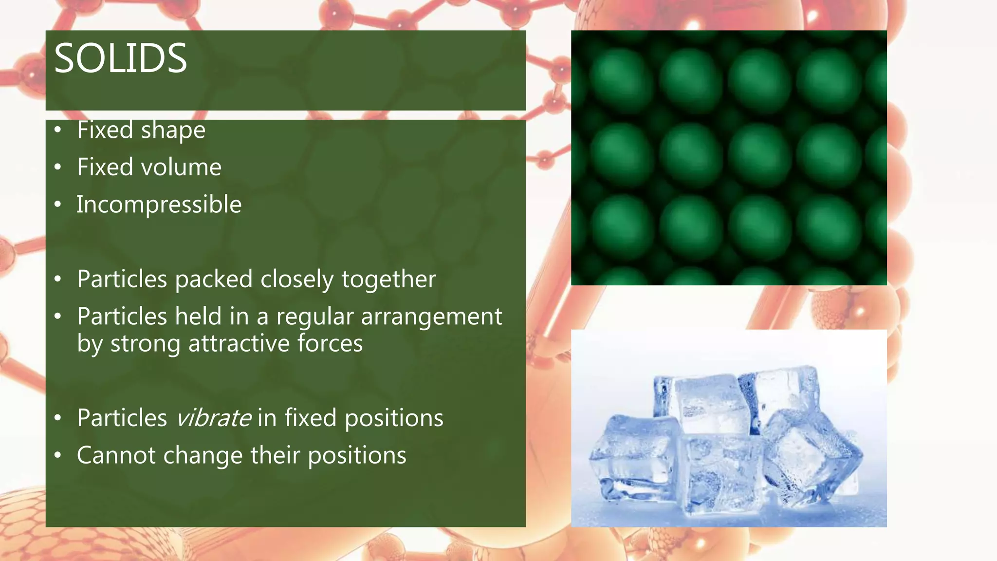 The Kinetic Model of Matter | PPTX