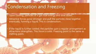 The Kinetic Model of Matter | PPTX
