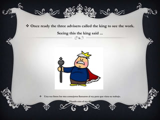 The King And The Three Advicers | PPT