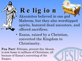 The Kingdom Of Aksum | PPT