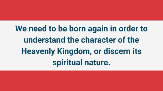 Slideshow: What Is The Kingdom Of God Look Like? | PPT