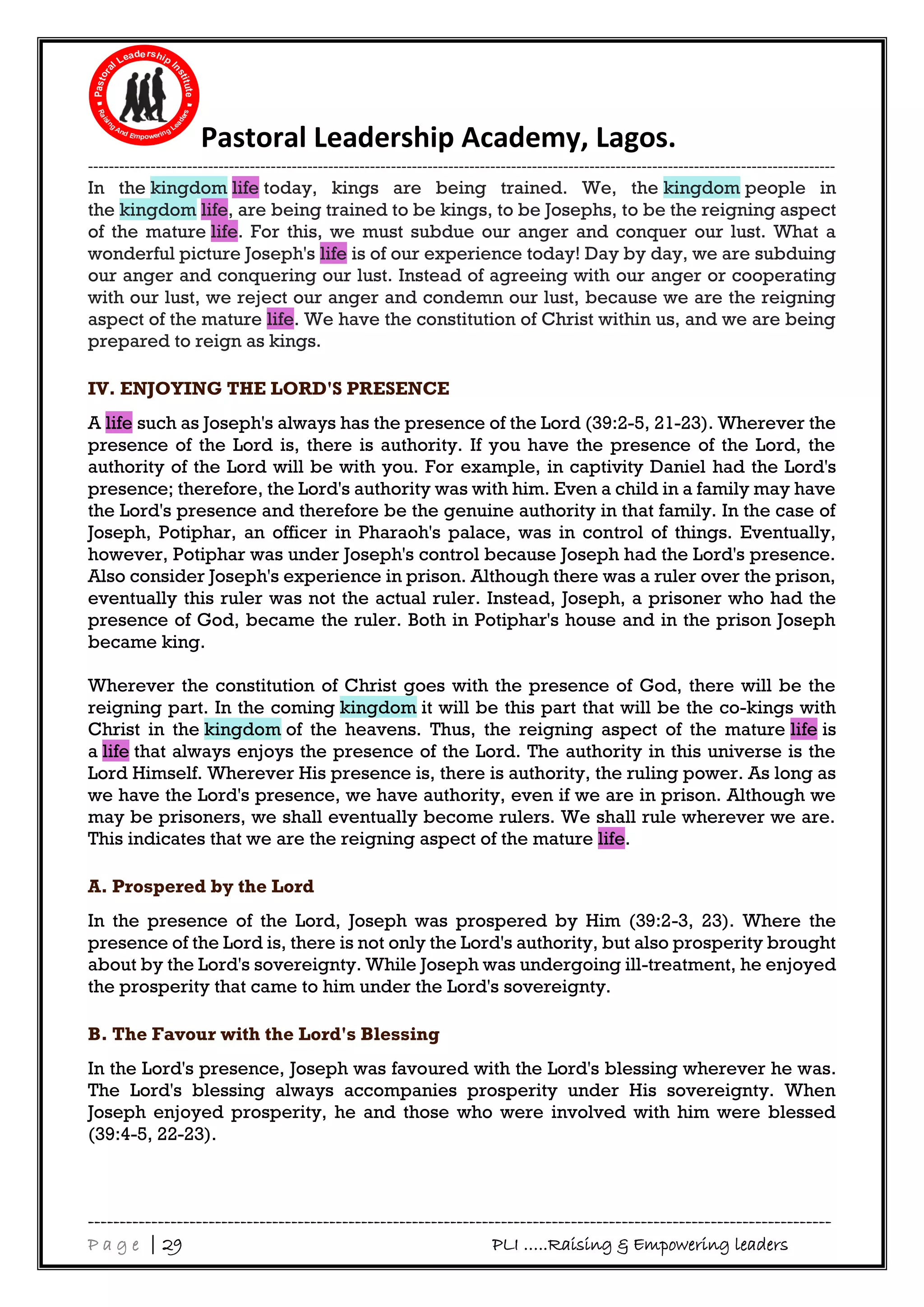 The Kingdom of God Modules | PDF